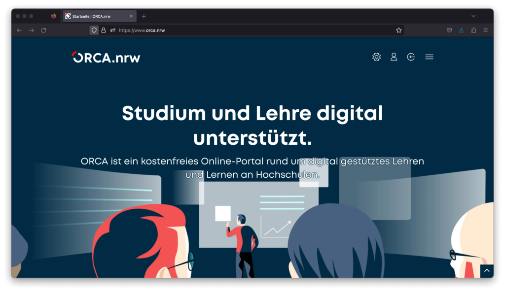 OER platform from ORCA.nrw – KNOER